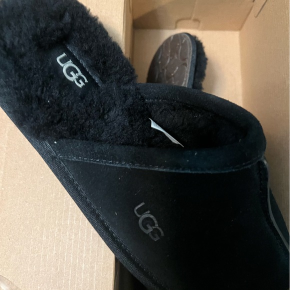 UGG | Shoes | Ugg Pearle Uggplush Scuff Faux Fur Wool Blend Lined ...